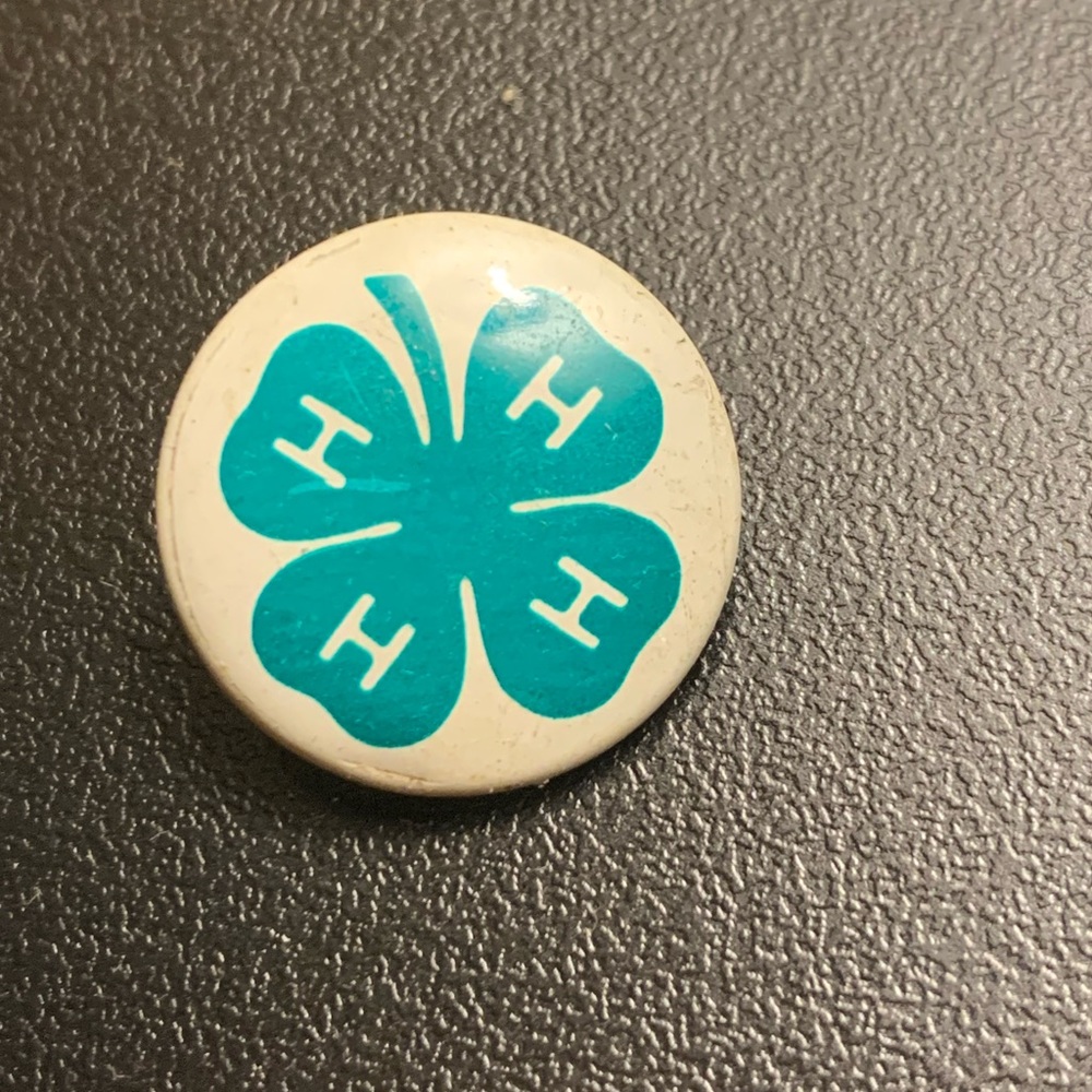 Vintage Mini 4-H Pin Circa 1980’s - Gem